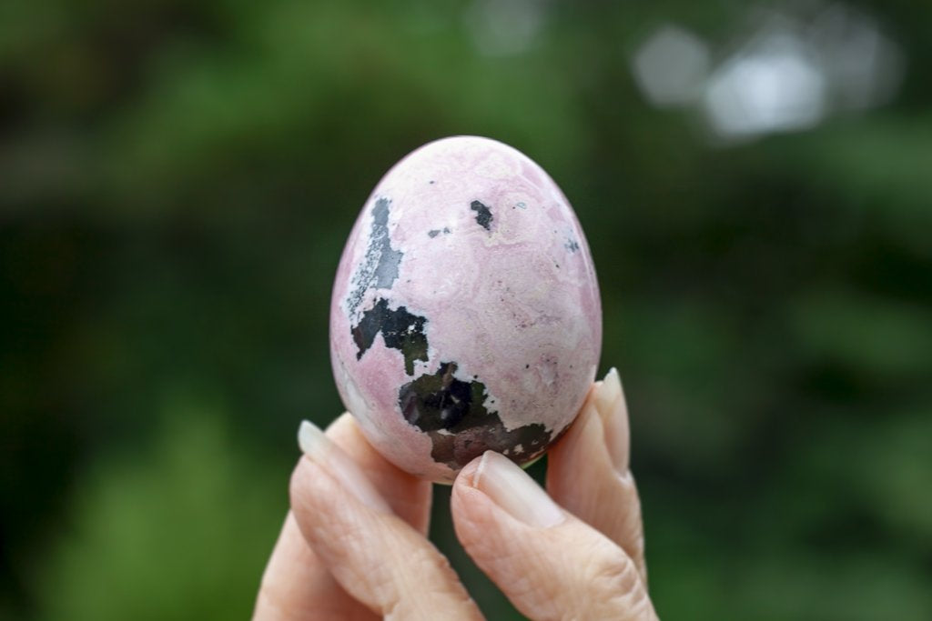 Lovely Rhodonite Stones, Eggs, Spheres, Hearts and More – Cape Cod Crystals