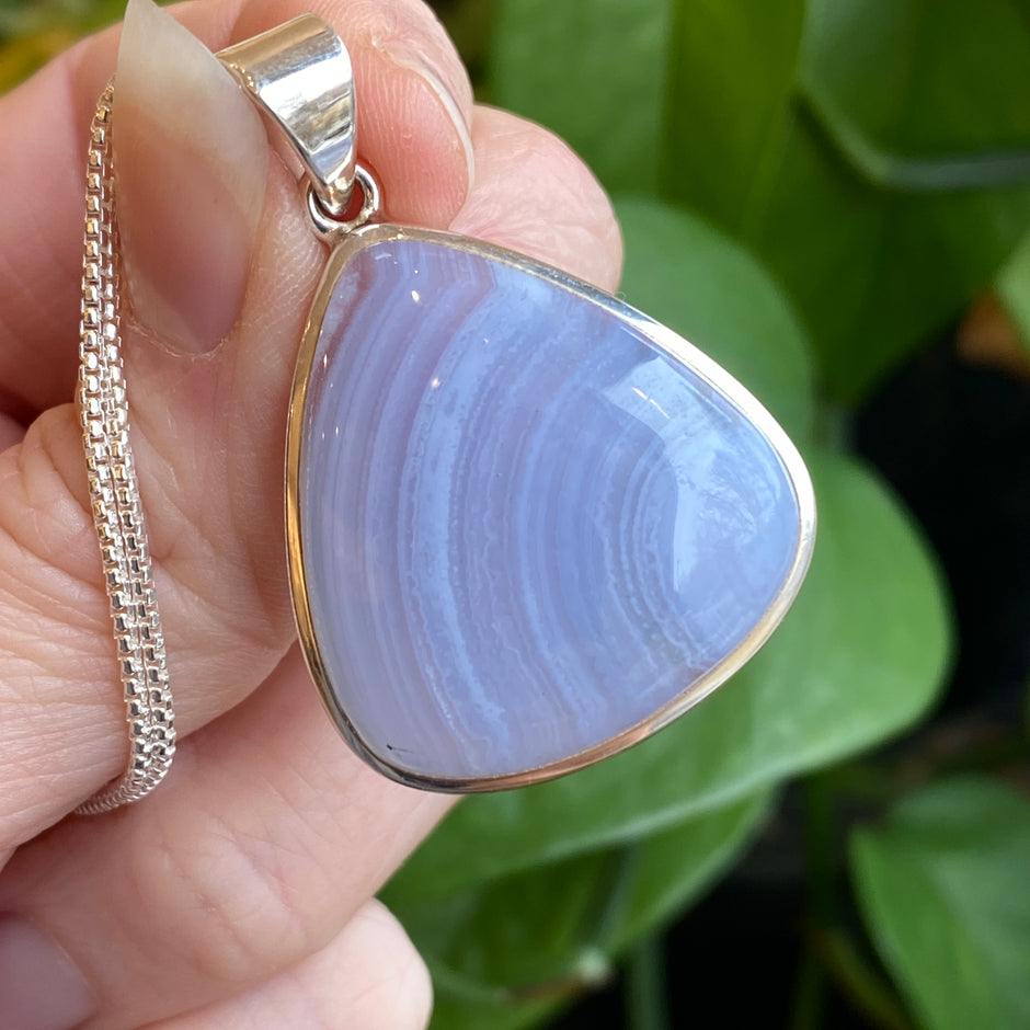 Blue Lace Agate Specimens | Genuine, Rough Blue Lace Agate Stones ...